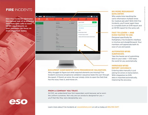 Software Spotlight: ESO Fire Incidents | ESO