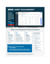 Software Spotlight: ESO Asset Management - ESO