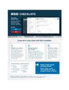 Software Spotlight: ESO Checklists - ESO