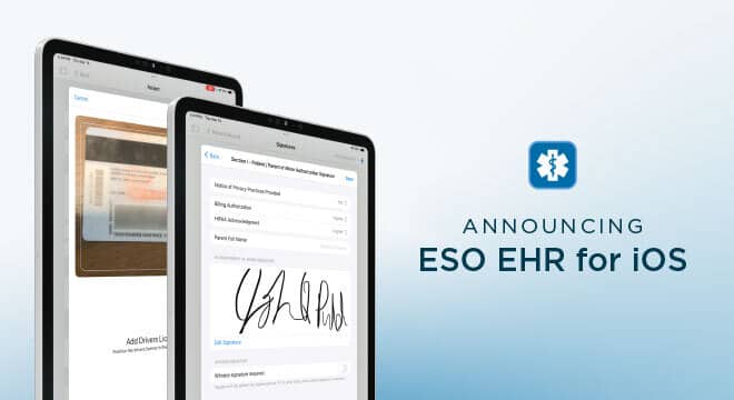 A native iOS App for First Responders: ESO Unveils Exciting Addition to Electronic Health Record ...